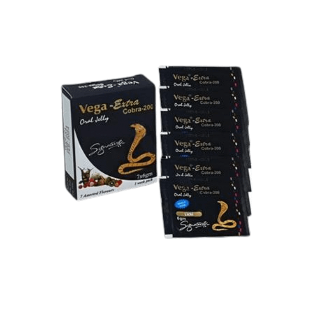 BLACK COBRA EXTRA ORAL JELLY 200 MG IN DUBAI | Gulf Herbals